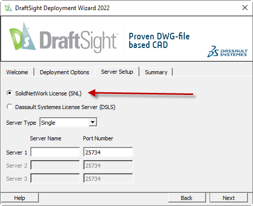 Sneller DraftSight Enterprise uitrollen met Deployment Wizard